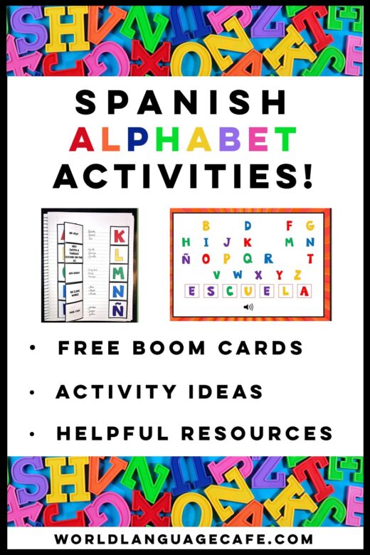 Spanish Alphabet Activities - World Language Cafe