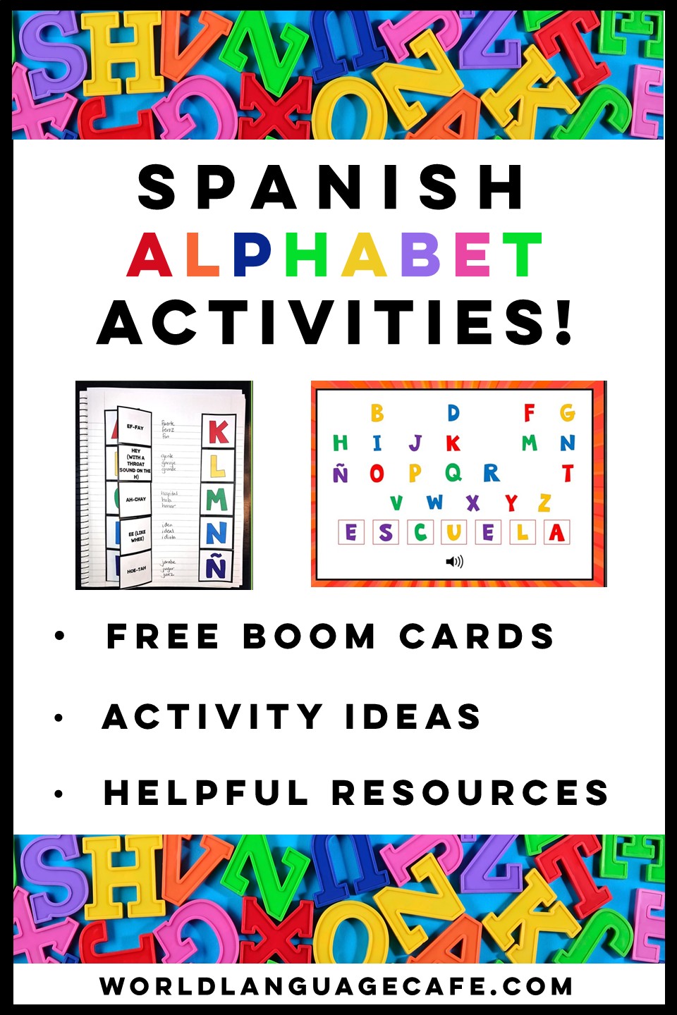 Spanish Alphabet Activities - World Language Cafe